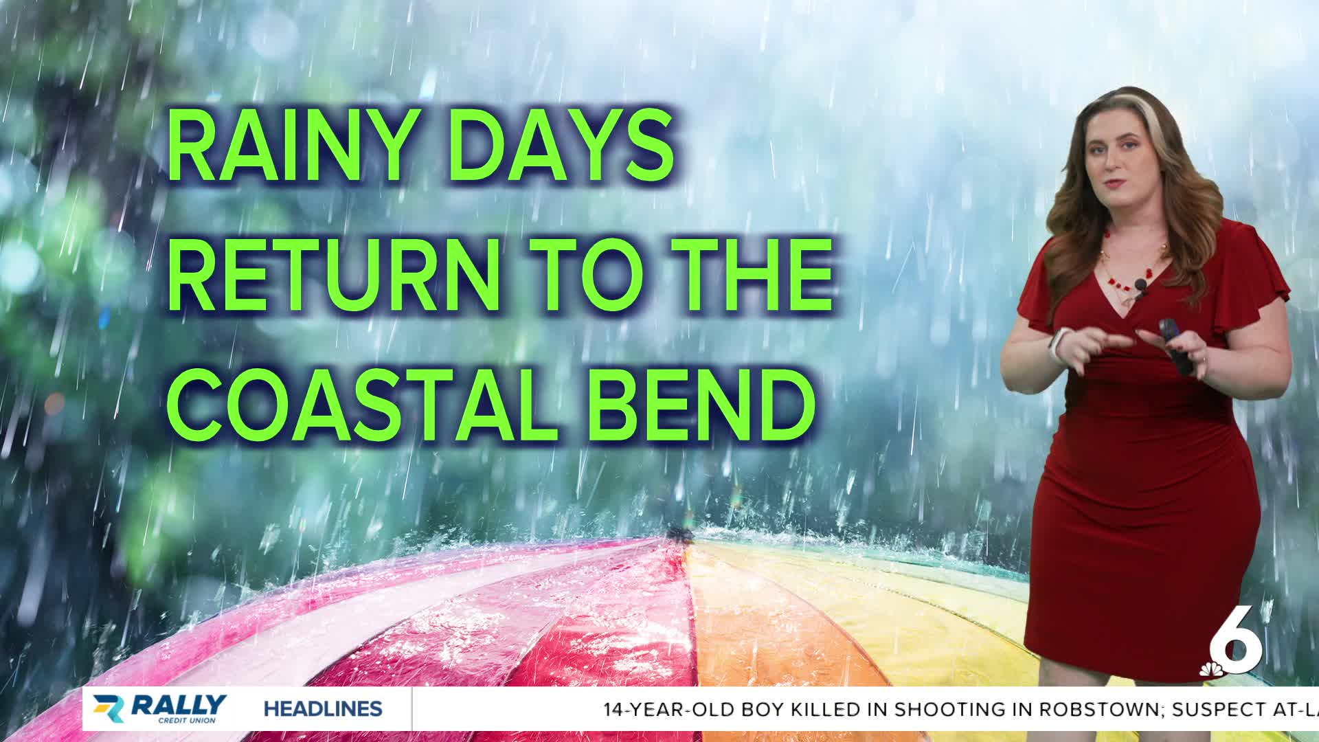 WET WEDNESDAY: Gloomy clouds will finally offer a sip of rain