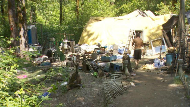 State removes over 100 tons during clearing of longstanding camps at ...