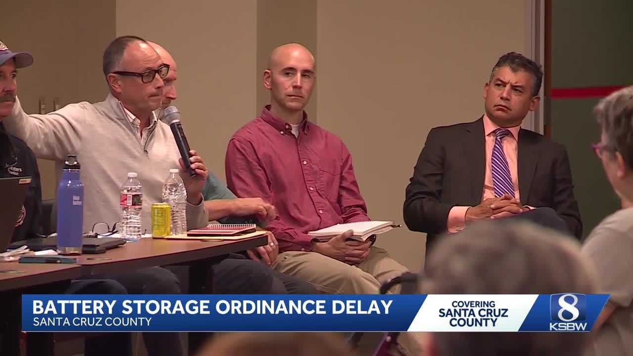 Santa Cruz County supervisors to revise battery storage ordinance