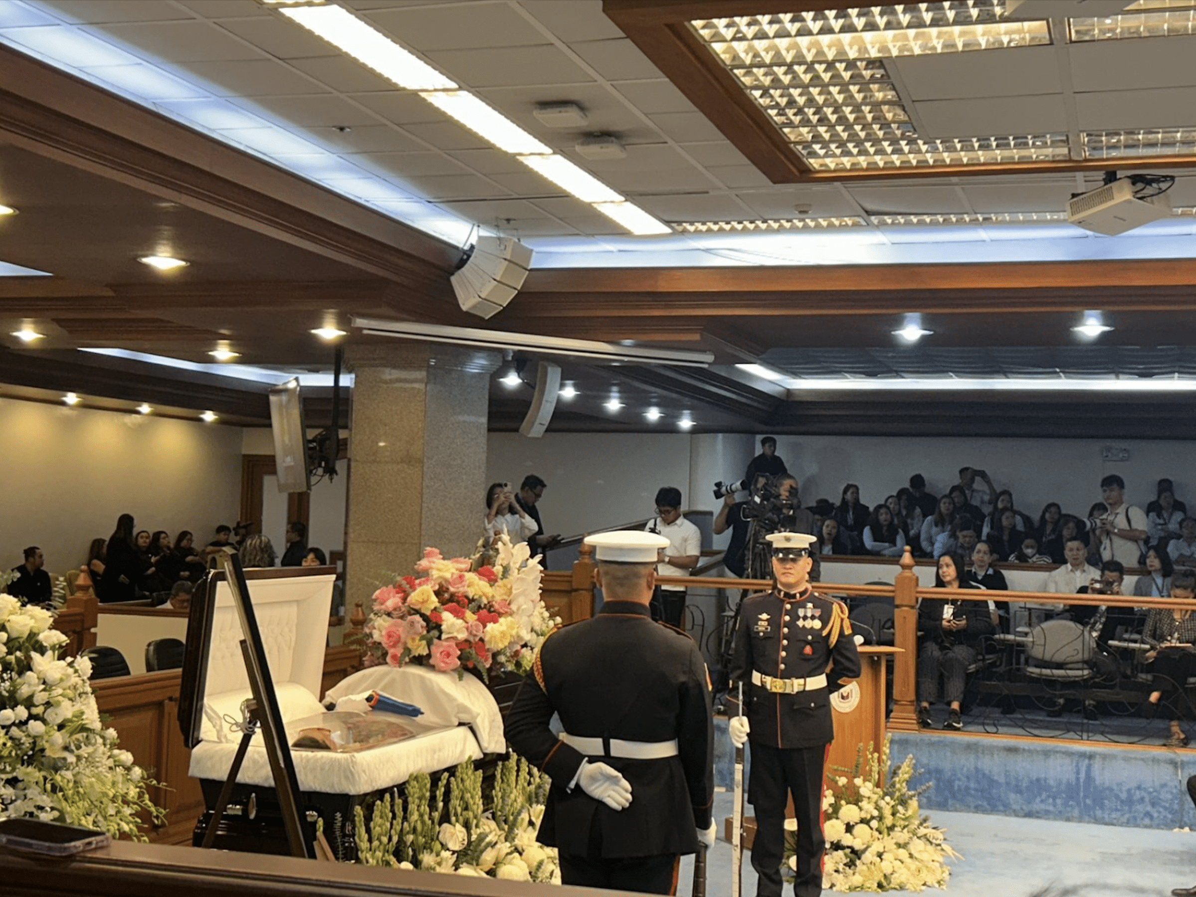 Senate holds necrological service for former Senate Pres. Juan Ponce Enrile