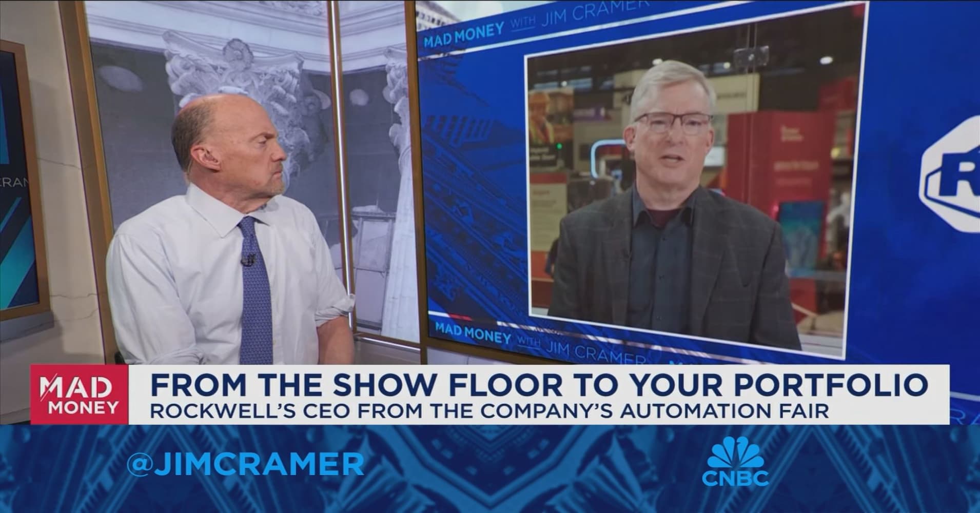 Rockwell Automation CEO Blake Moret goes one-on-one with Jim Cramer
