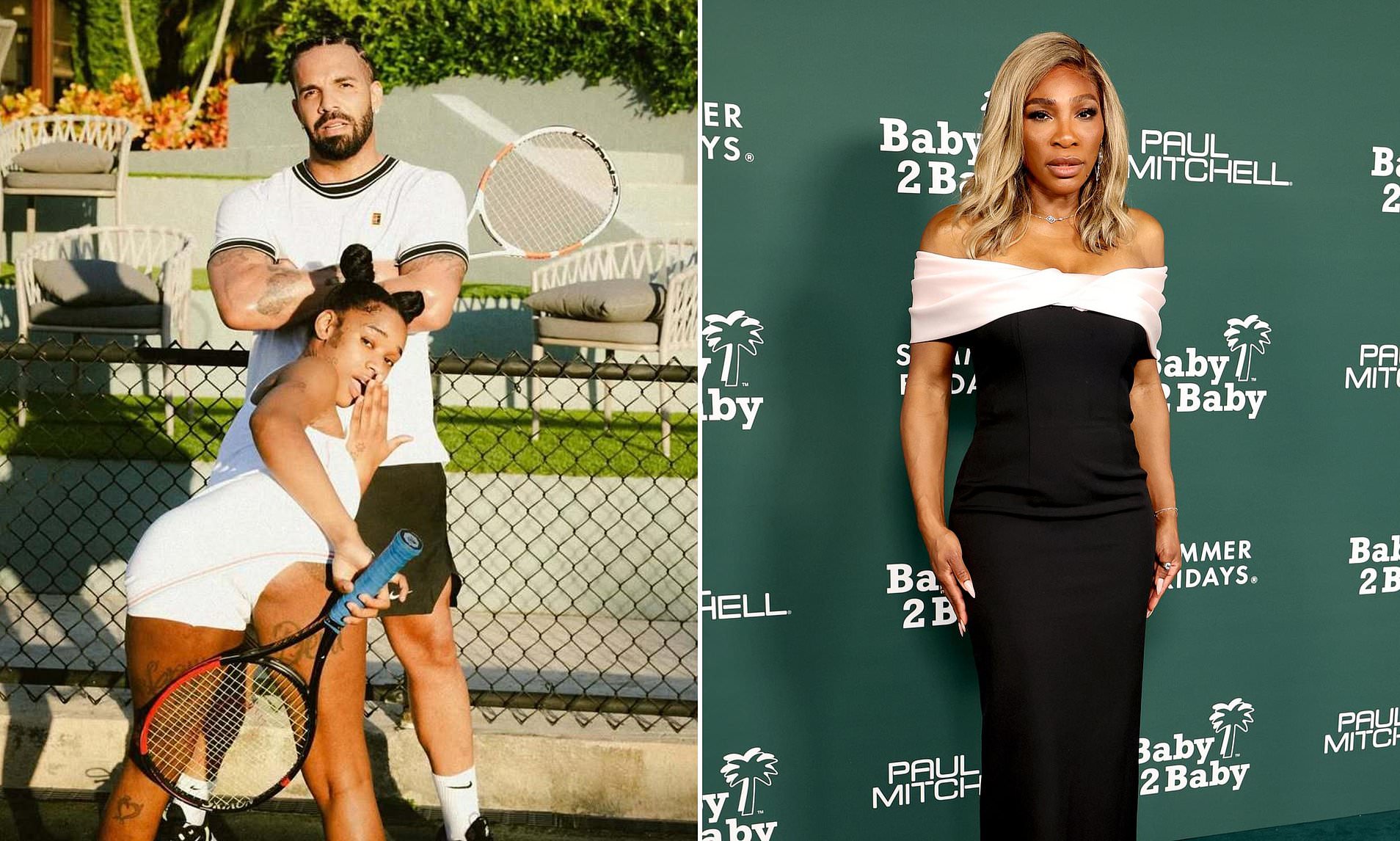 Drake reignites Serena Williams feud with pointed dig during raunchy ...