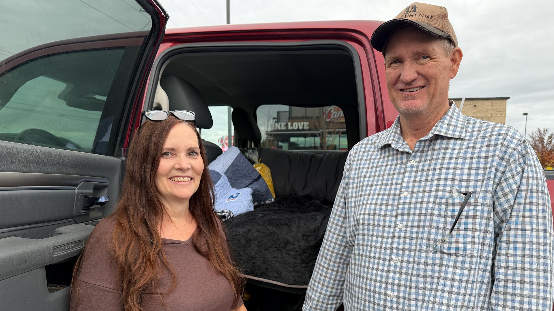 Fruitland couple camps out ahead of Tuesday's grand opening of Idaho's ...