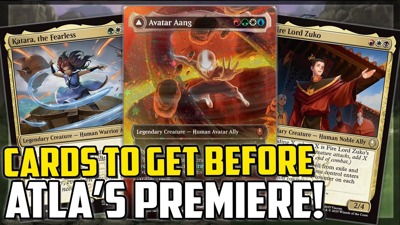 Avatar Fans: Get These MTG Cards NOW Before the ATLA Premiere Sends ...