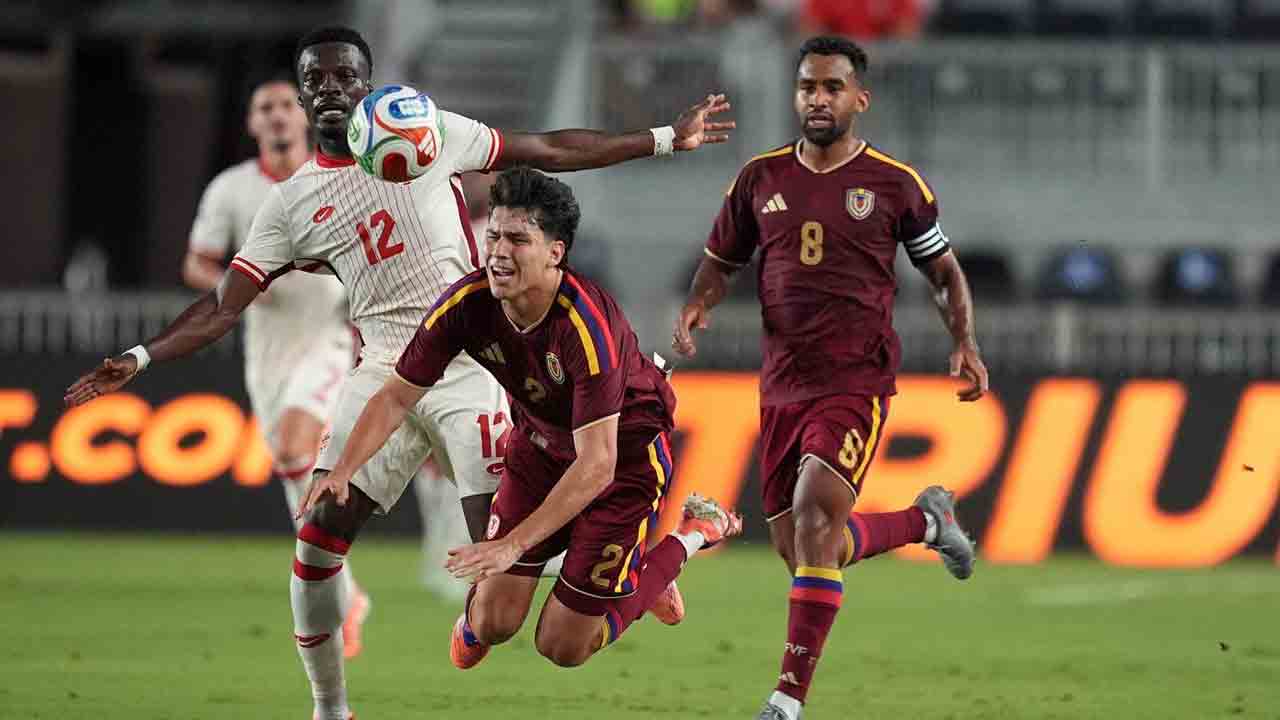 Kone scores, then sees red as Canada blanks Venezuela in final match of ...