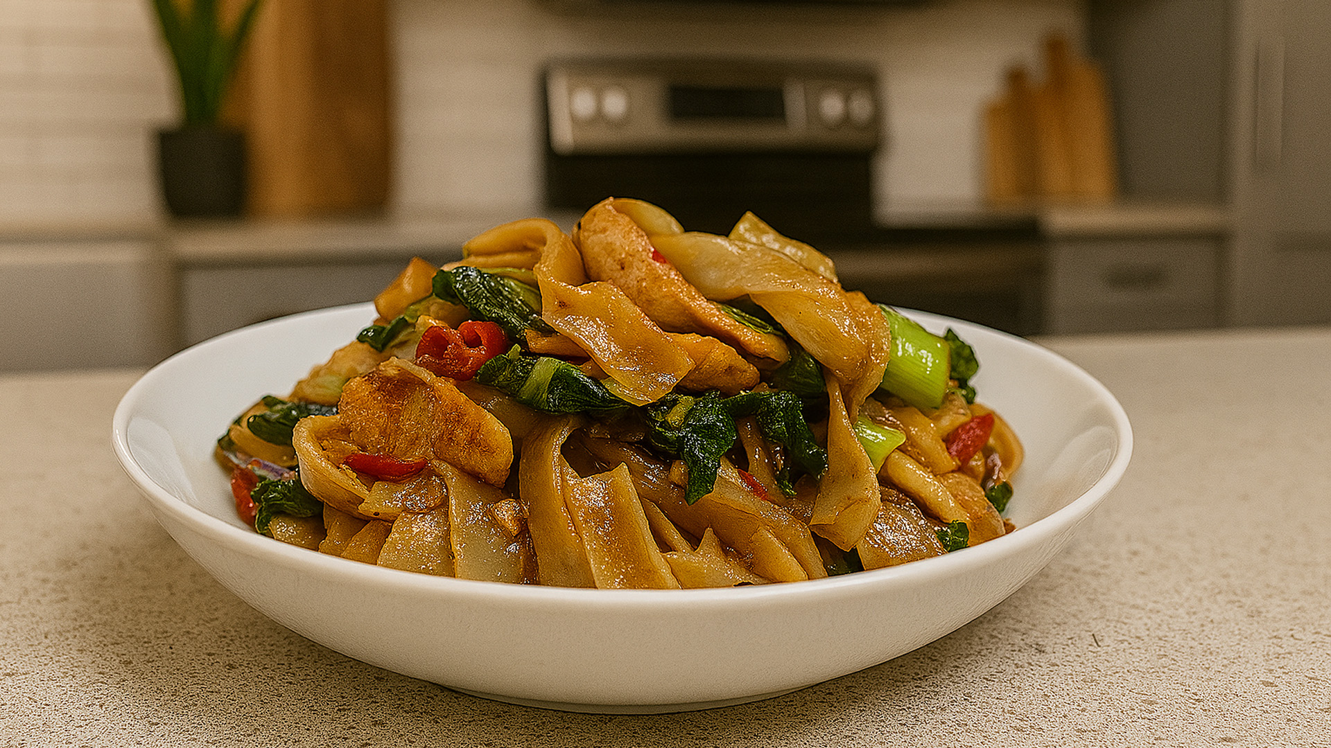 Chicken Drunken Noodles Recipe