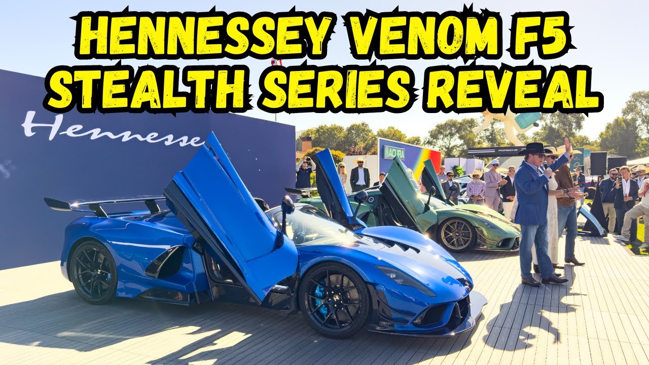 Hennessey Venom F5 Stealth Series – First Look at the Most Exclusive ...