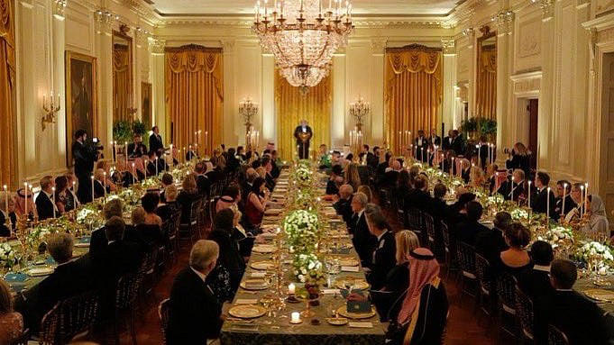 What Was Served At Donald Trump's Dinner With Saudi Crown Prince ...