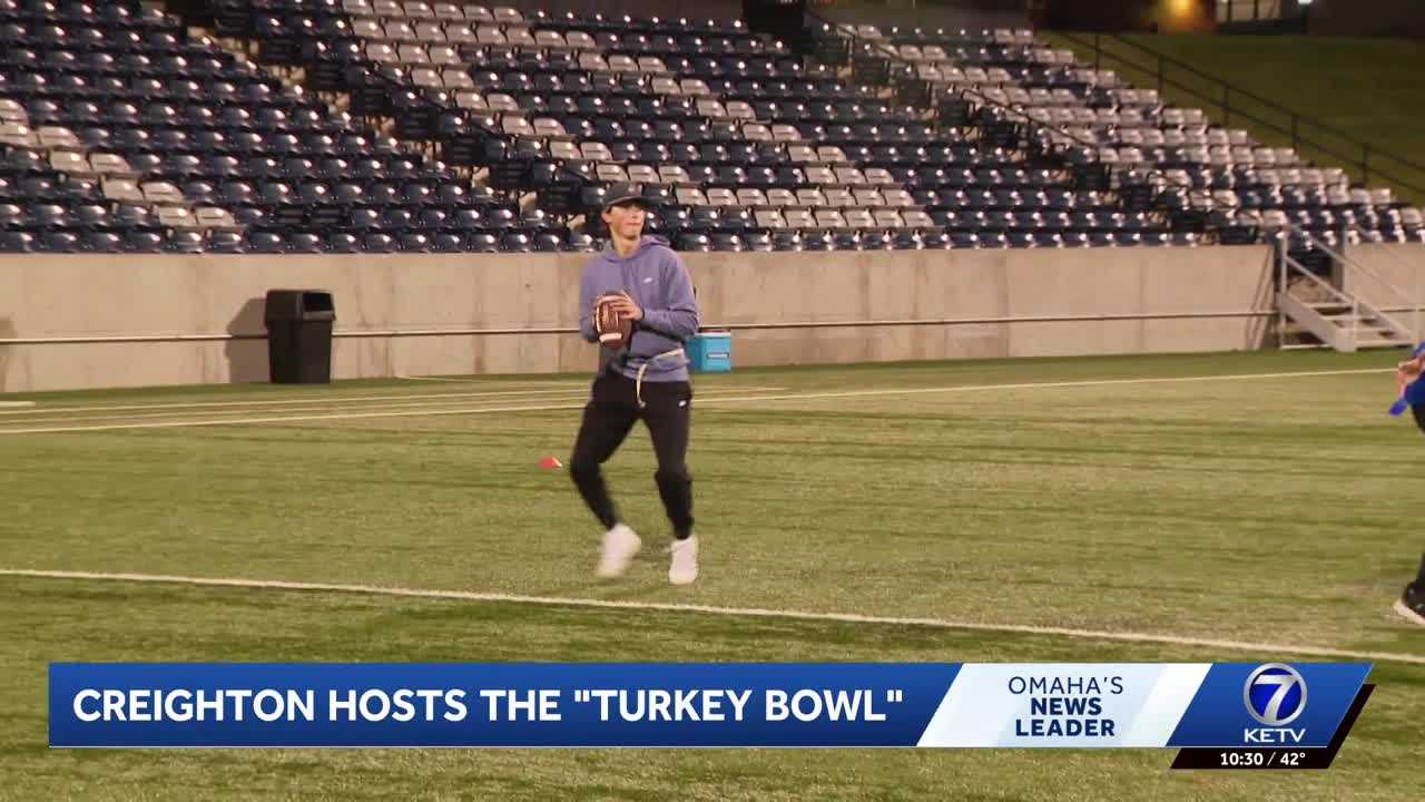 Creighton University hosts flag football game between students and ...