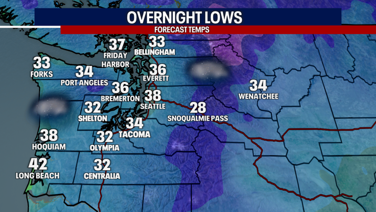 Seattle weather: Morning dense fog, afternoon sun and clouds Wednesday