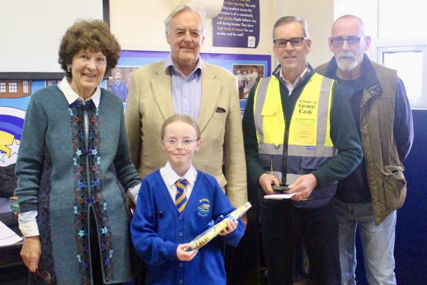 Lord and lady choose winner in Cumbrian school's logo design competition