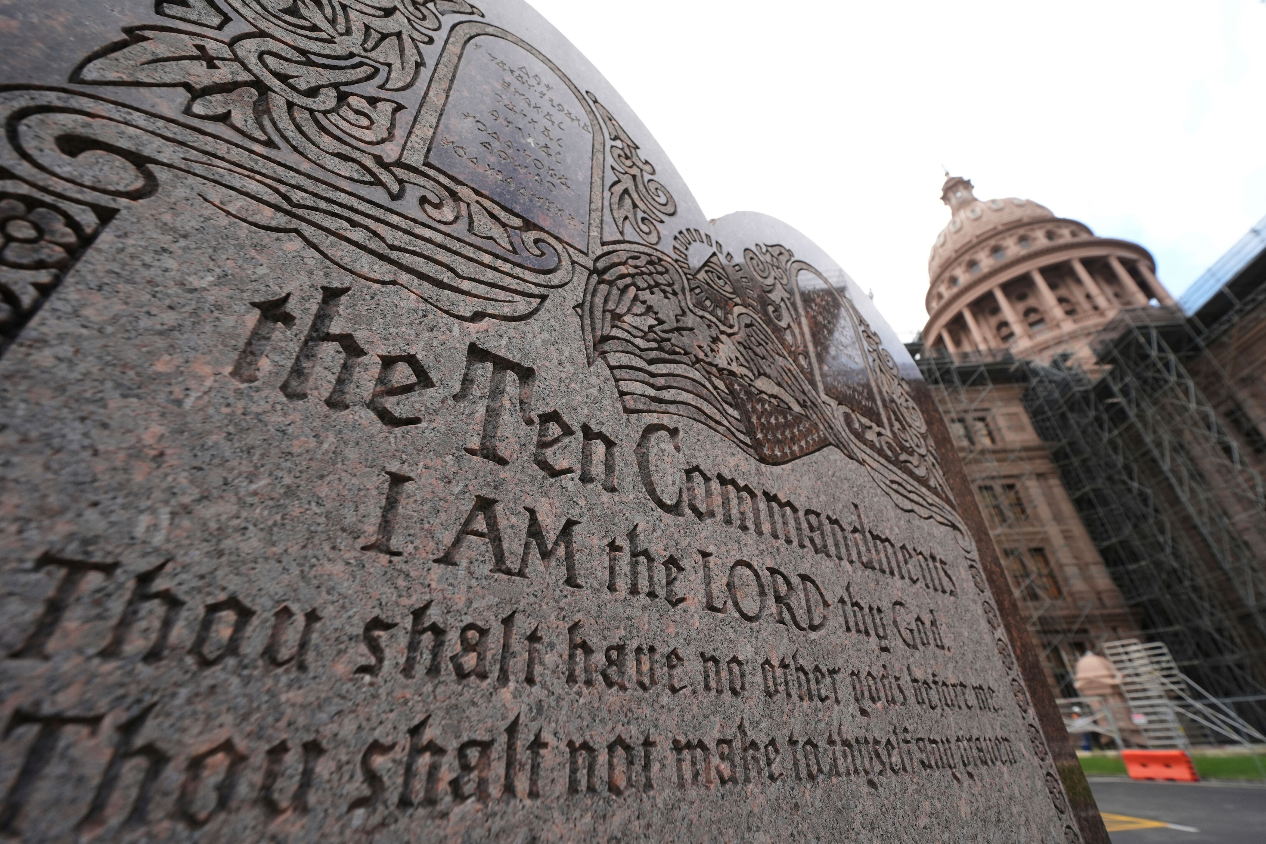 Judge orders some Texas public schools to remove Ten Commandments posters