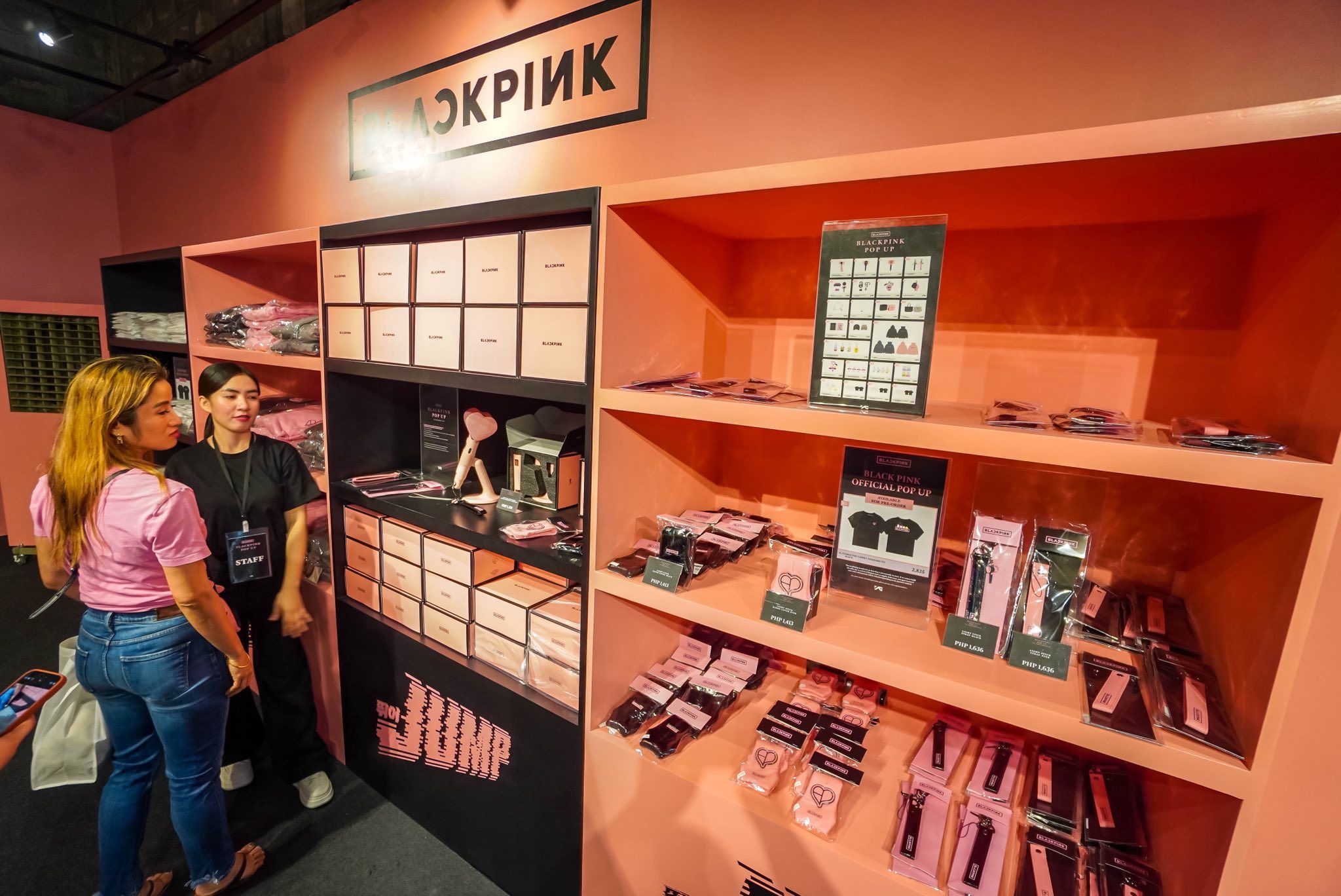 LOOK: Blackpink pop-up store hits PH ahead of 'Deadline' concert