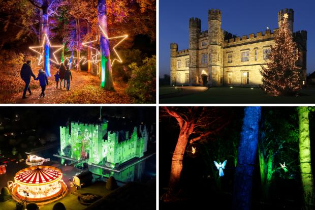 The stunning Kent light trails for a day or night trip this Christmas