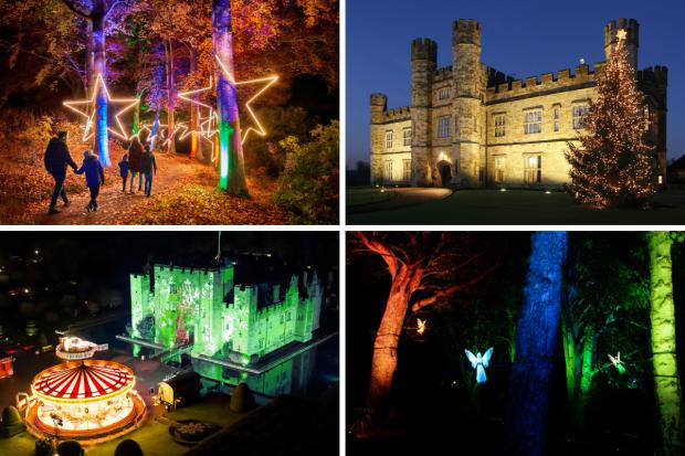 The stunning Kent light trails for a day or night trip this Christmas