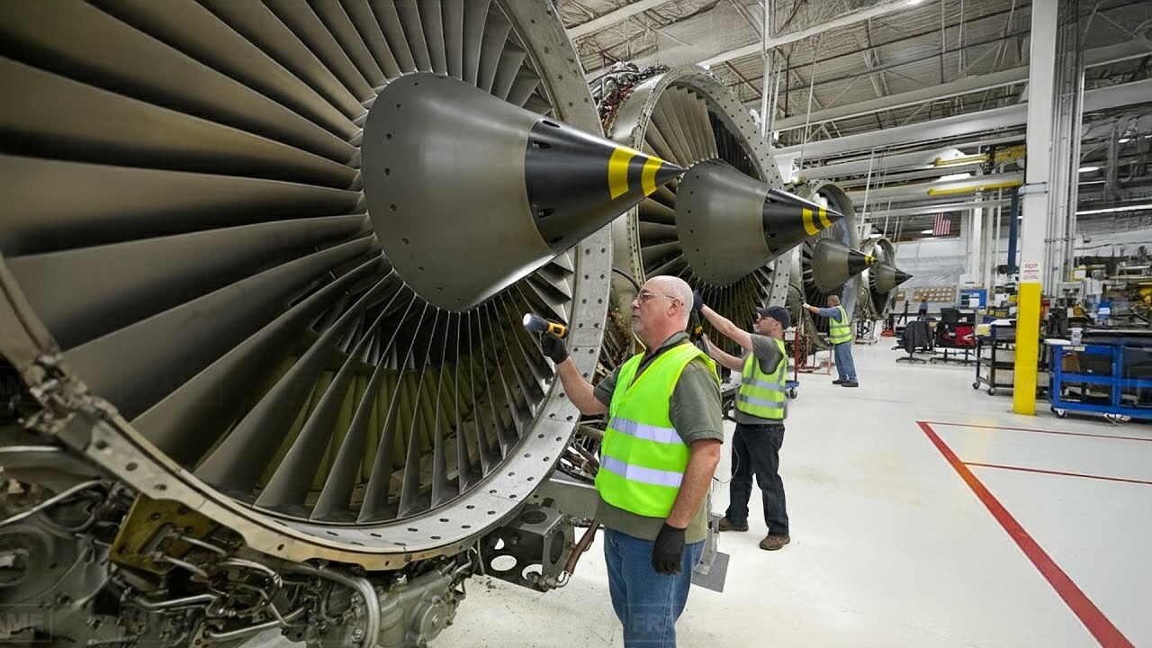 Rebuilding the most powerful jet engines of the US Air Force