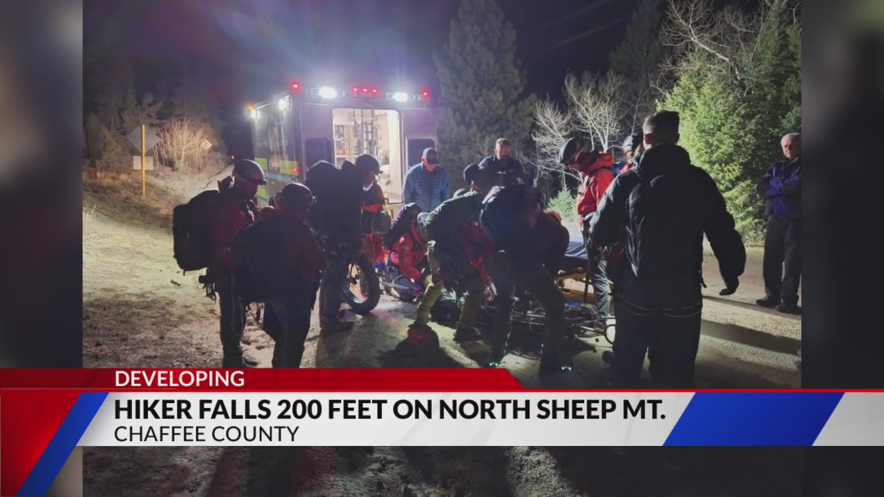 Grueling rescue successful after hiker falls 200 feet