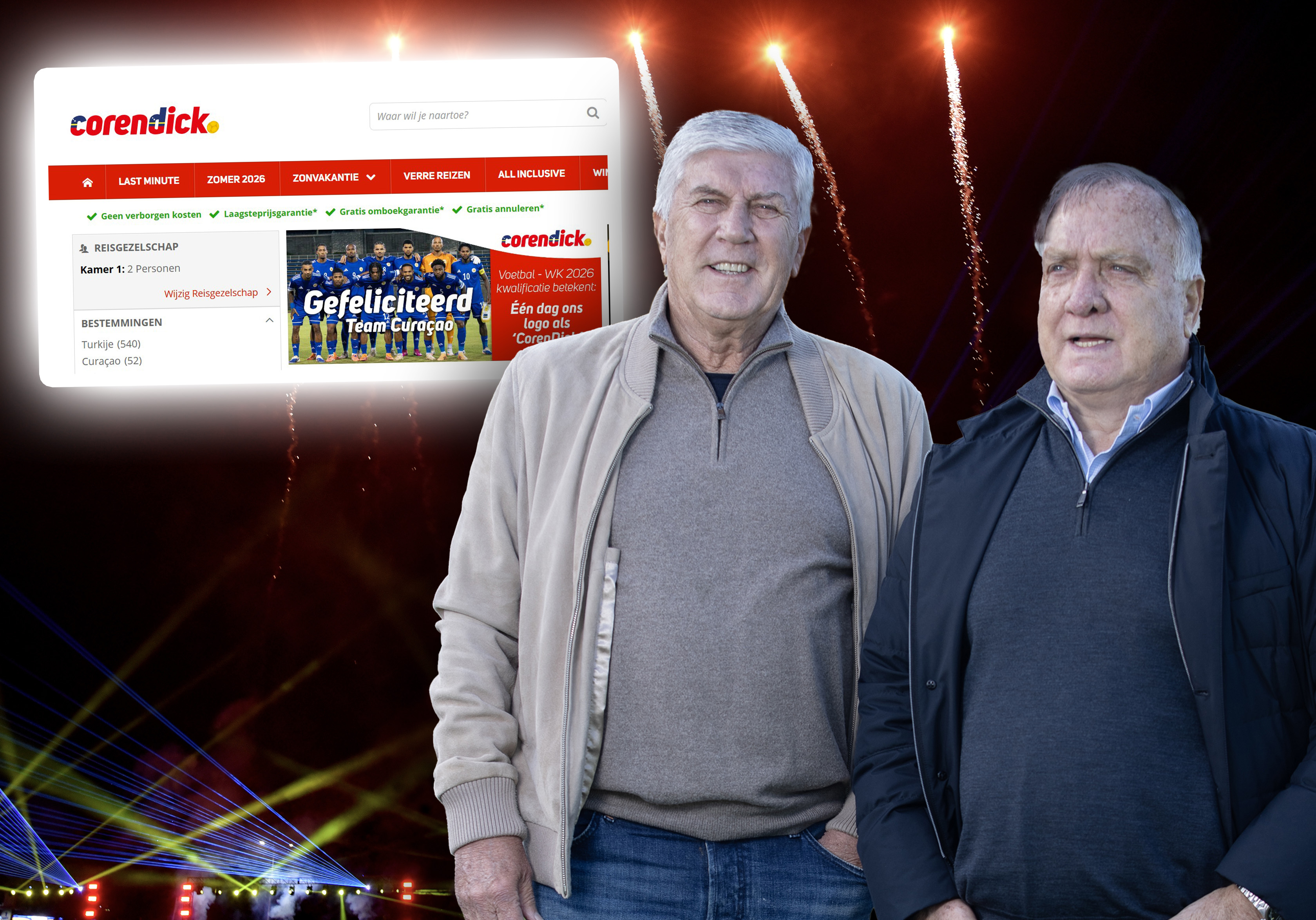 Hoofdsponsor geeft na succes Curaçao gehoor aan verzoek Cor Pot