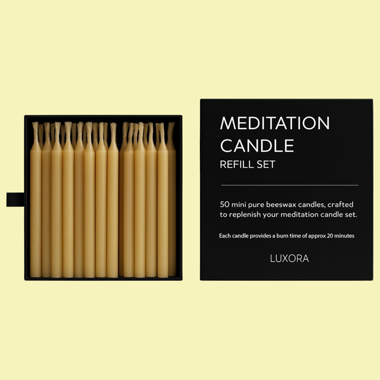 These Clever 'Meditation' Candles Burn for Only 20 Minutes