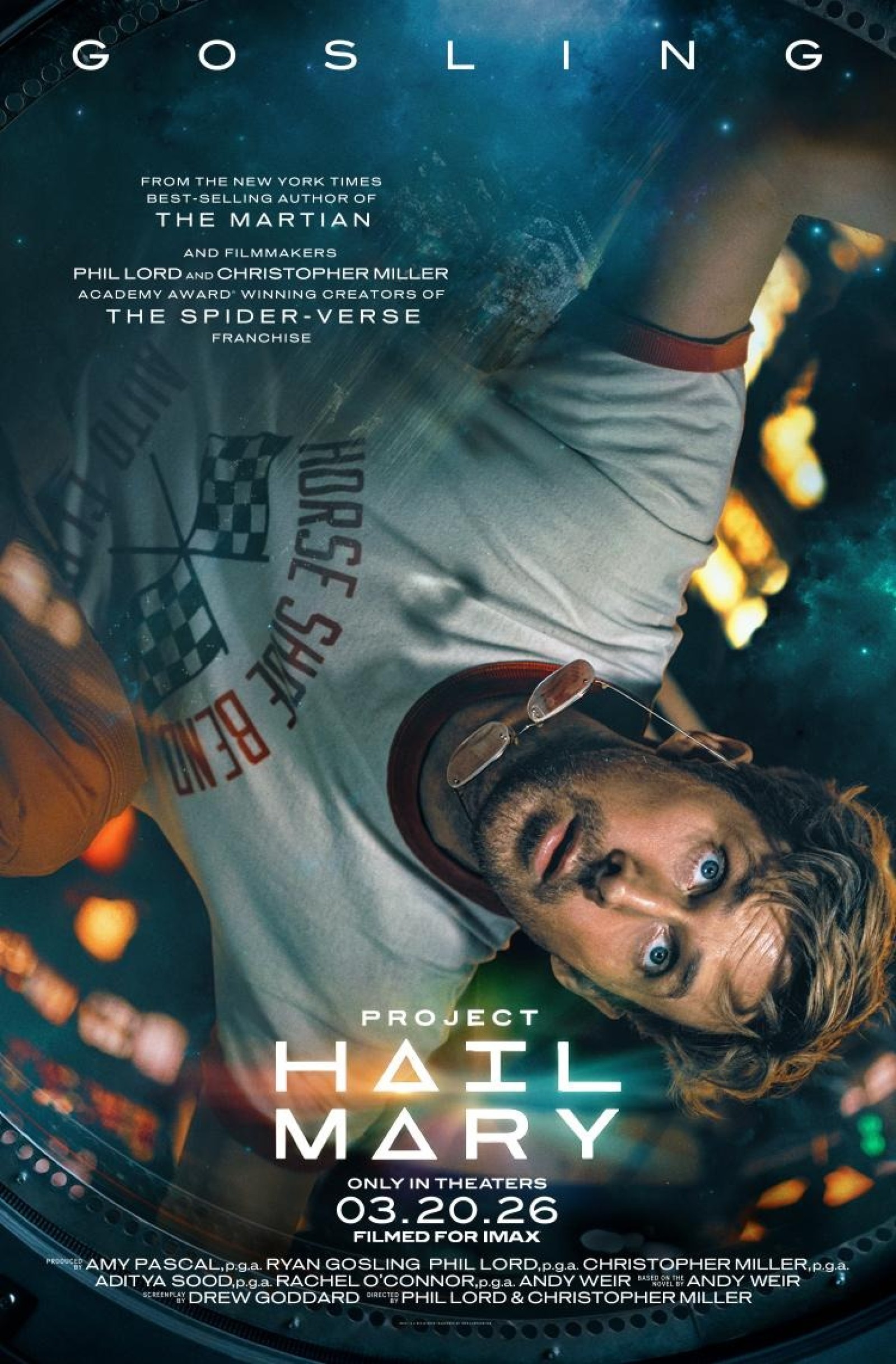 Ryan Gosling dans un film SF très prometteur, par l'auteur de Seul sur Mars