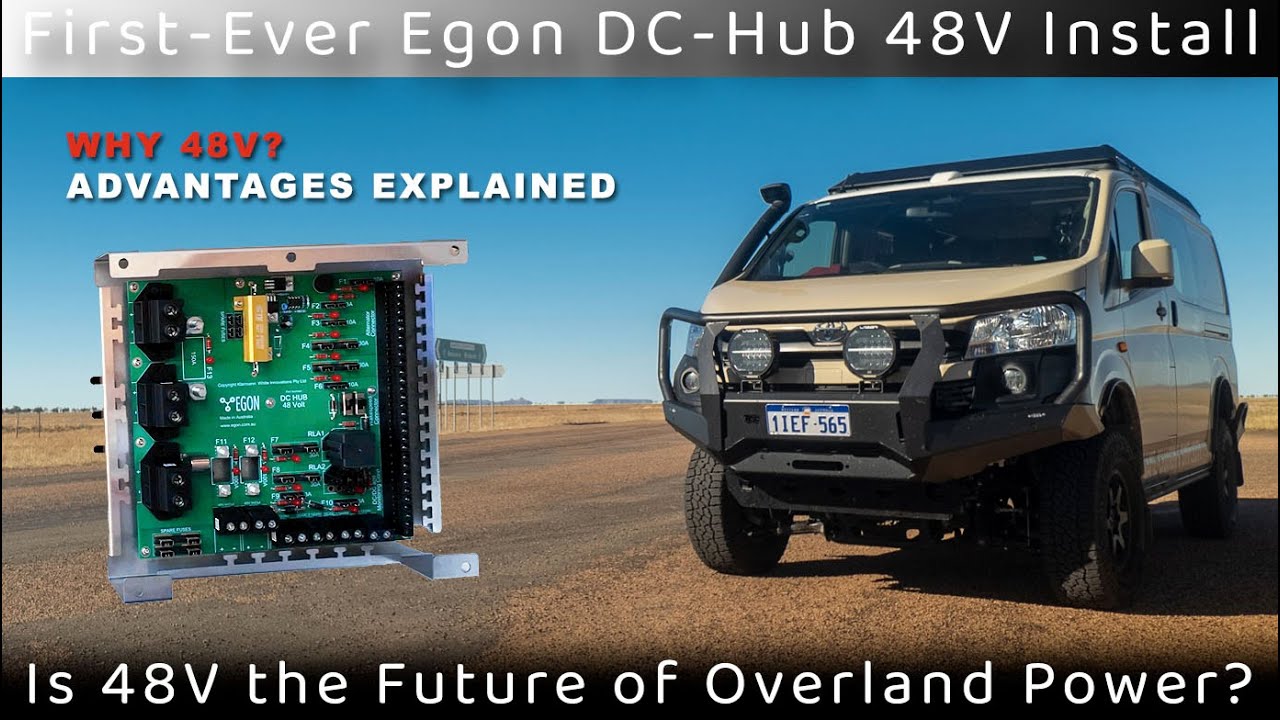 The Future of Overland Power: First 48V Egon DC Hub Installation