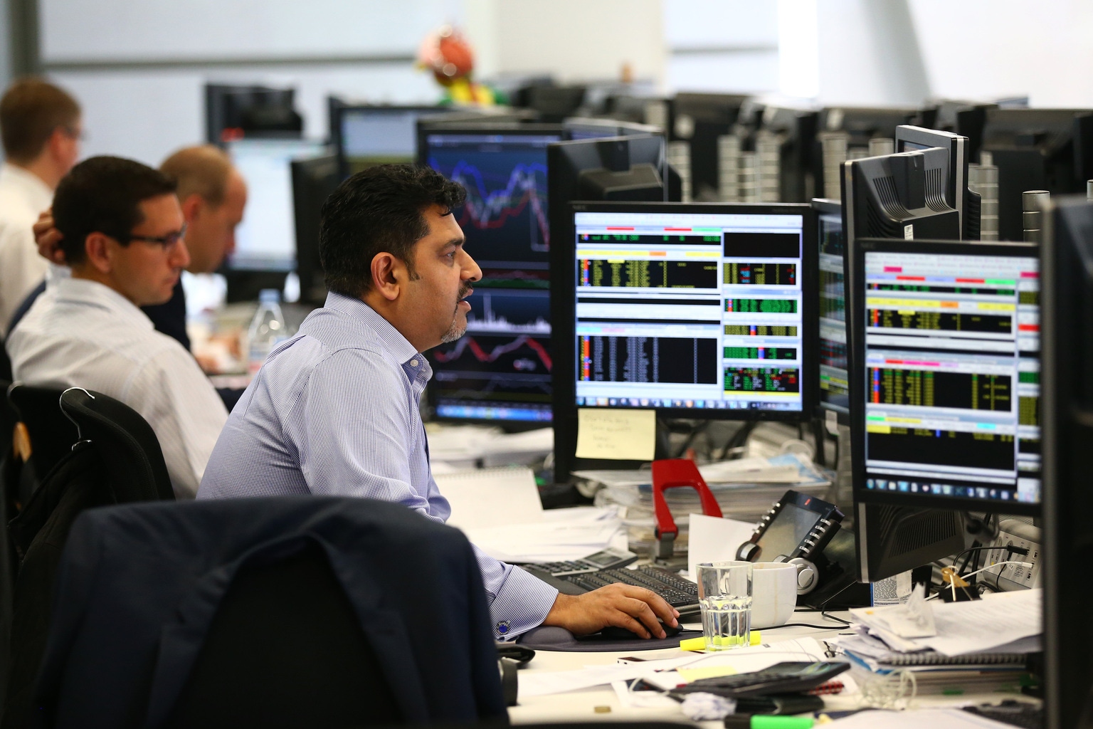 Stocks inch up after the opening bell as investors look to Nvidia earnings
