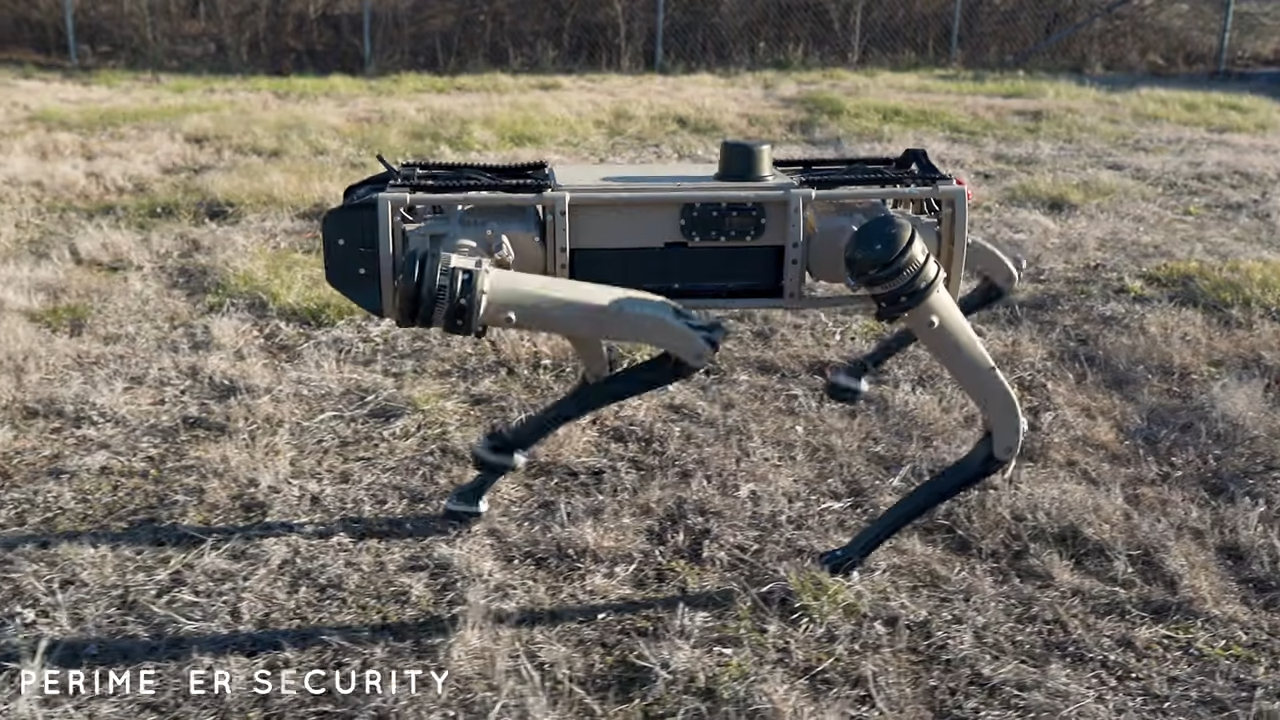 Watch the Air Force Test a Fully Capable Military Robot Dog