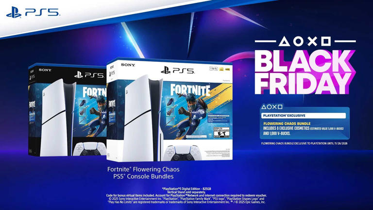 PlayStation Unveils Black Friday Hardware Deals, Includes New Fortnite ...