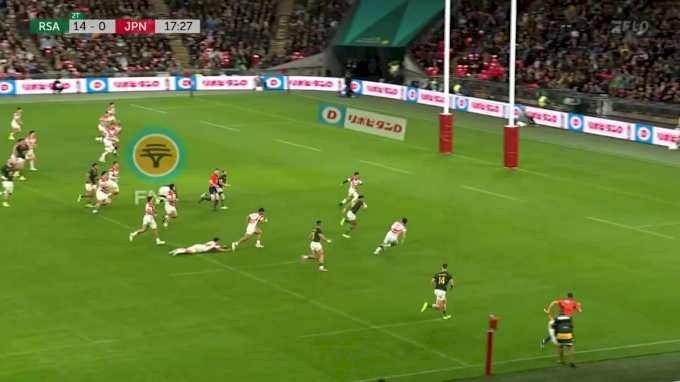 South Africa Rugby Star Sacha Feinberg Mngomezulu Scores Second Try vs ...