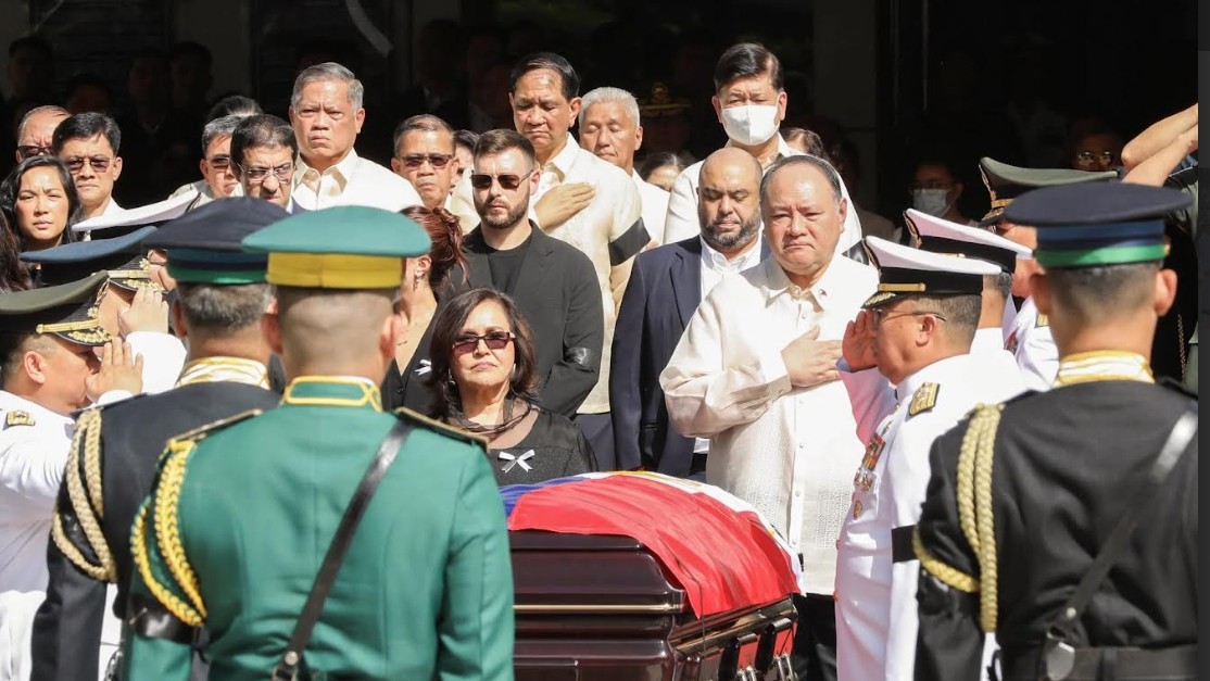 LOOK: DND honors the late Juan Ponce Enrile