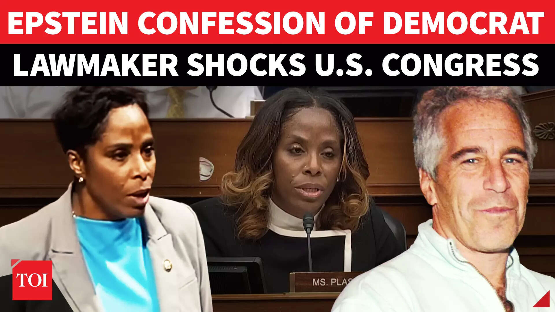 'Got Text From Jeffrey Epstein': Stacey Plaskett Defends Jeffrey ...