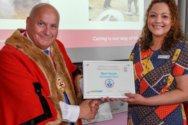 Connaught Court care home manager in York wins award for dementia care