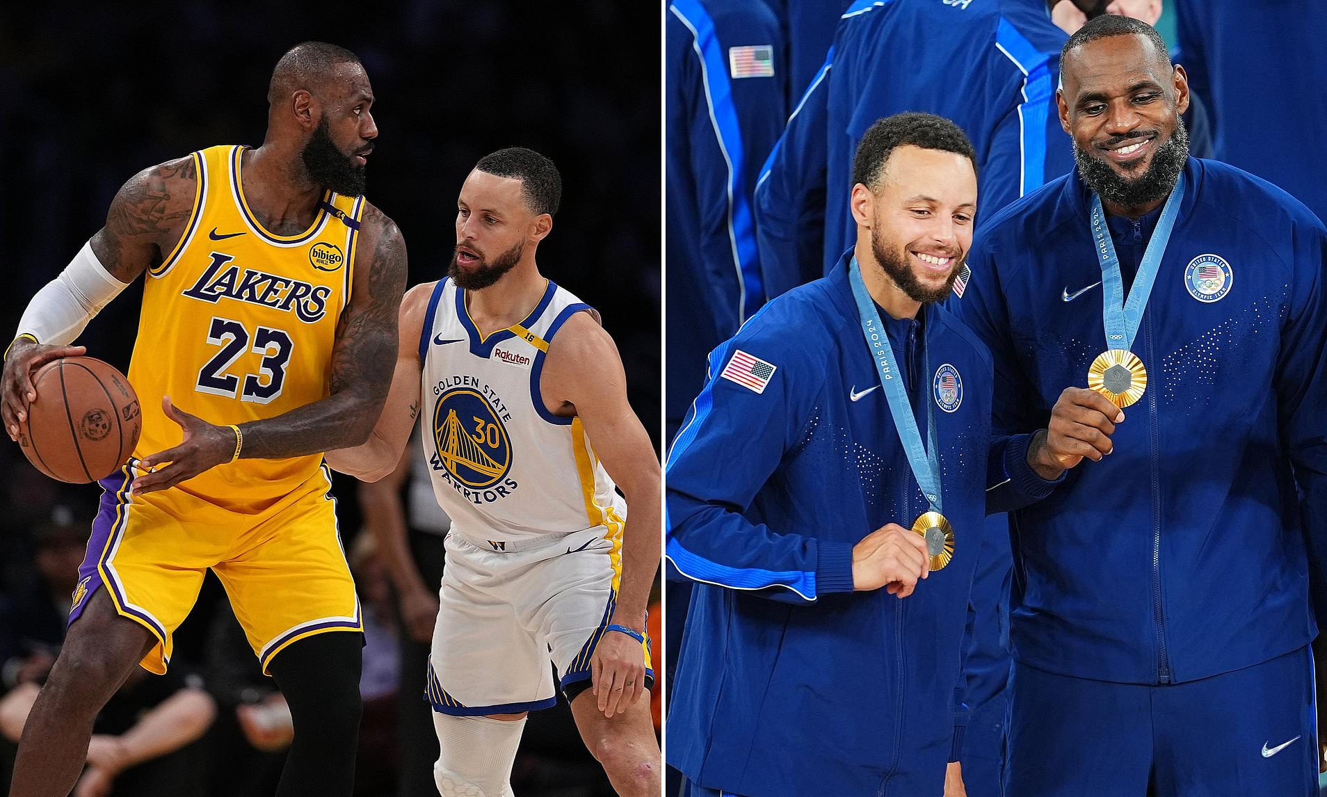 LeBron James and Steph Curry reveal 2028 Olympics plans ahead of Games ...