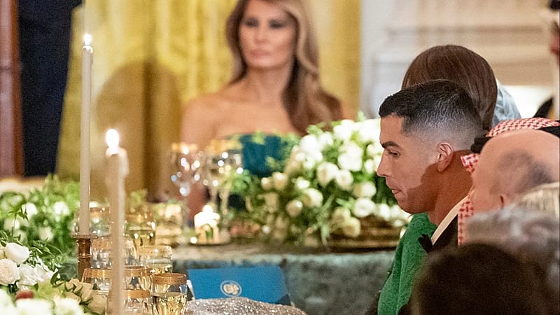 Cristiano Ronaldo attends White House dinner in honour of Saudi crown ...