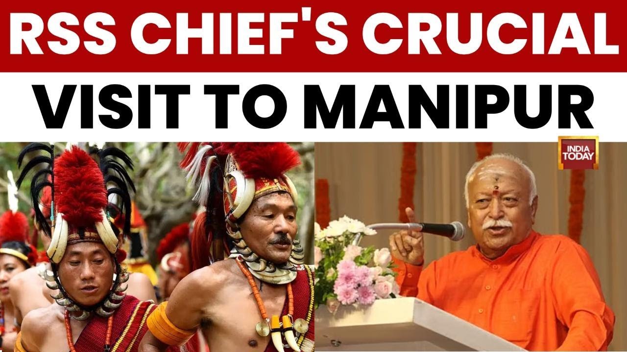 RSS Chief Mohan Bhagwat to Visit Manipur For First Time Since 2023 ...