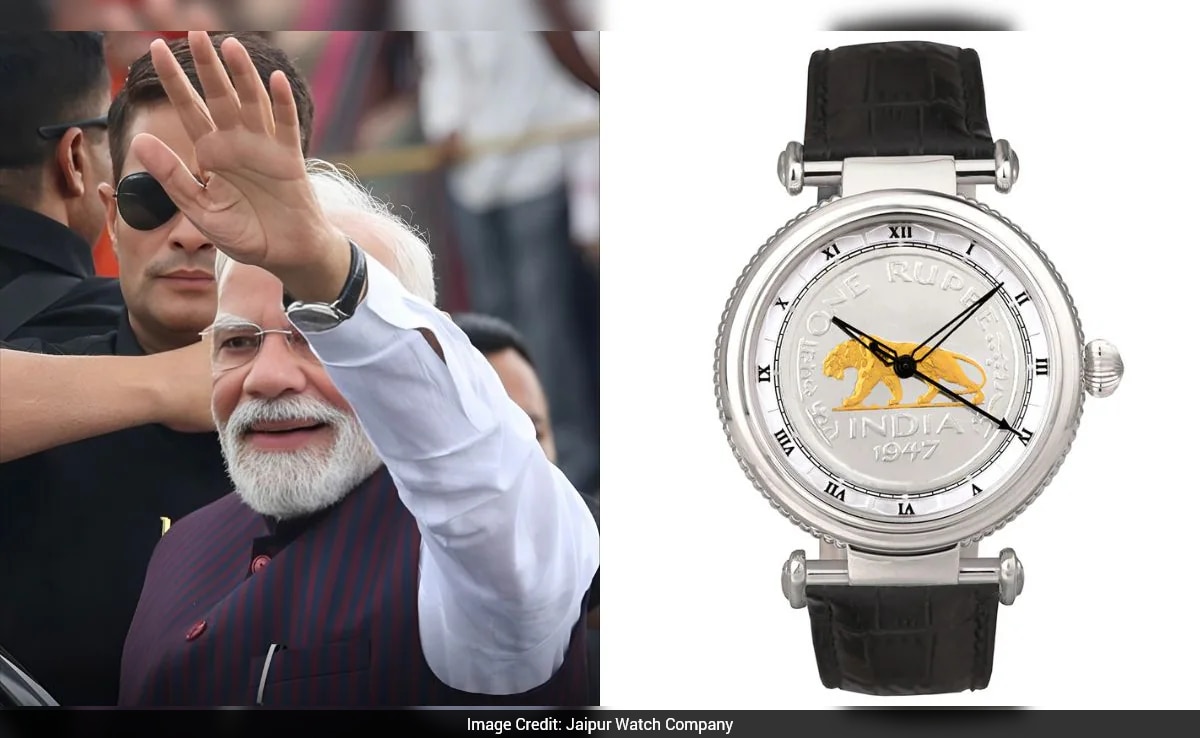 PM Narendra Modi's Watch Featuring 1947 One Rupee Coin Viral: Know ...