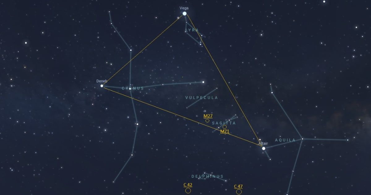 The Summer Triangle is visible in the autumn sky: Here's everything you ...