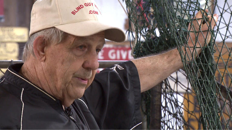 How a legally blind hitting coach transforms lives through baseball