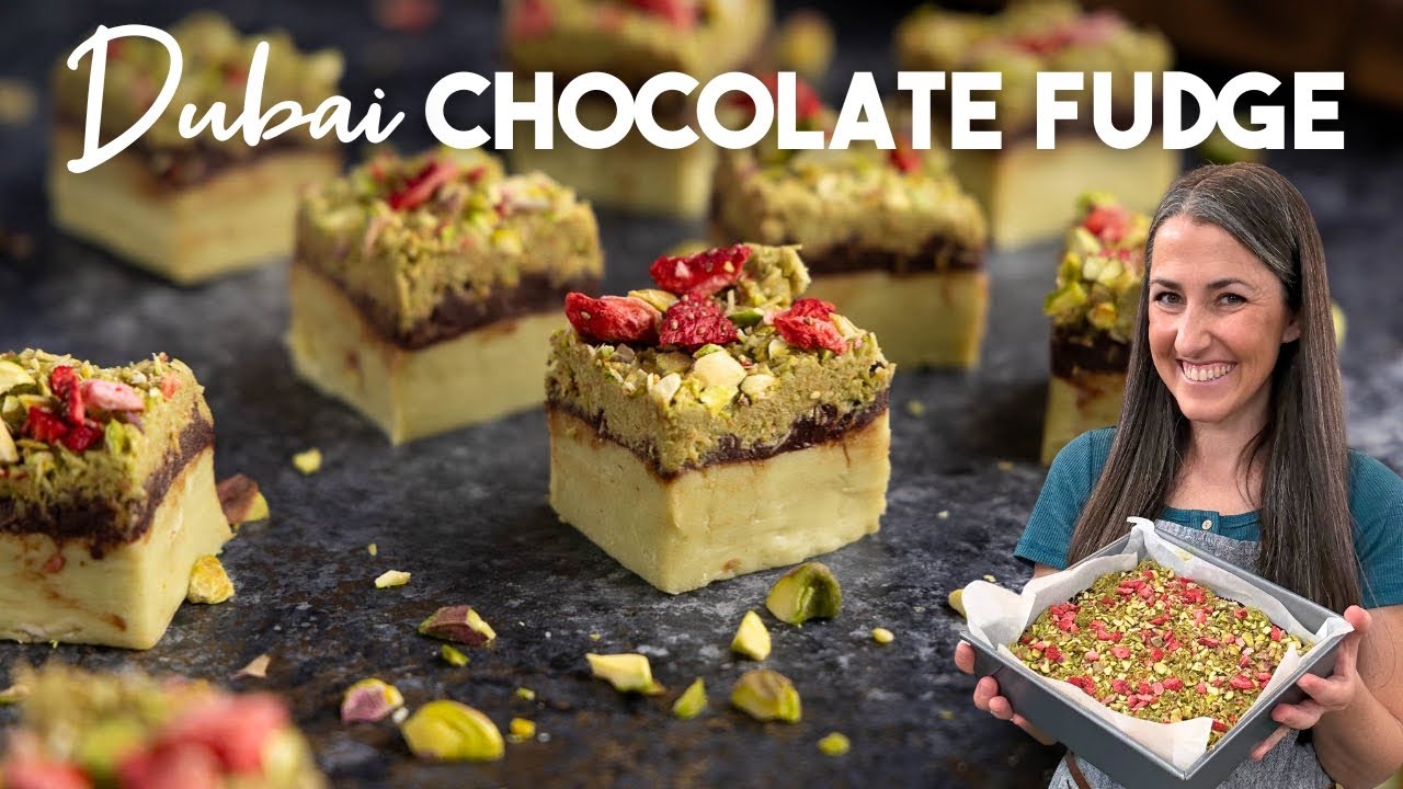 Dubai chocolate fudge