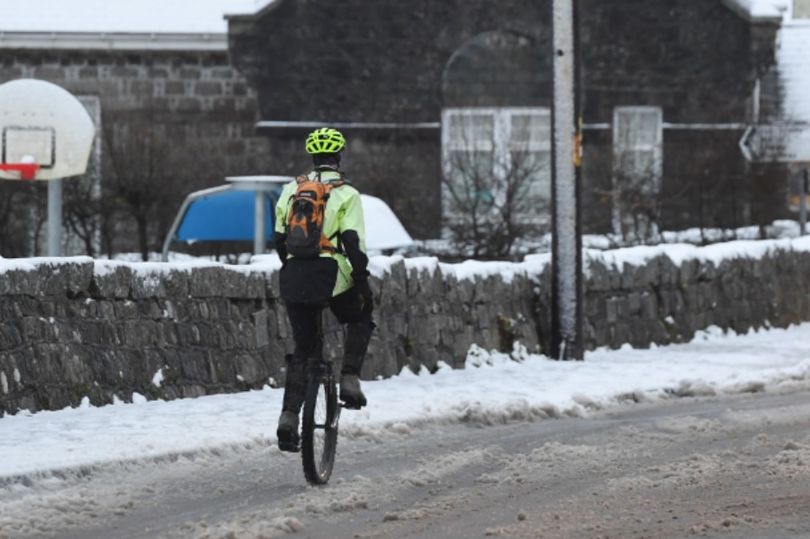 Met Office snow map shows 14 counties will be only places spared on ...