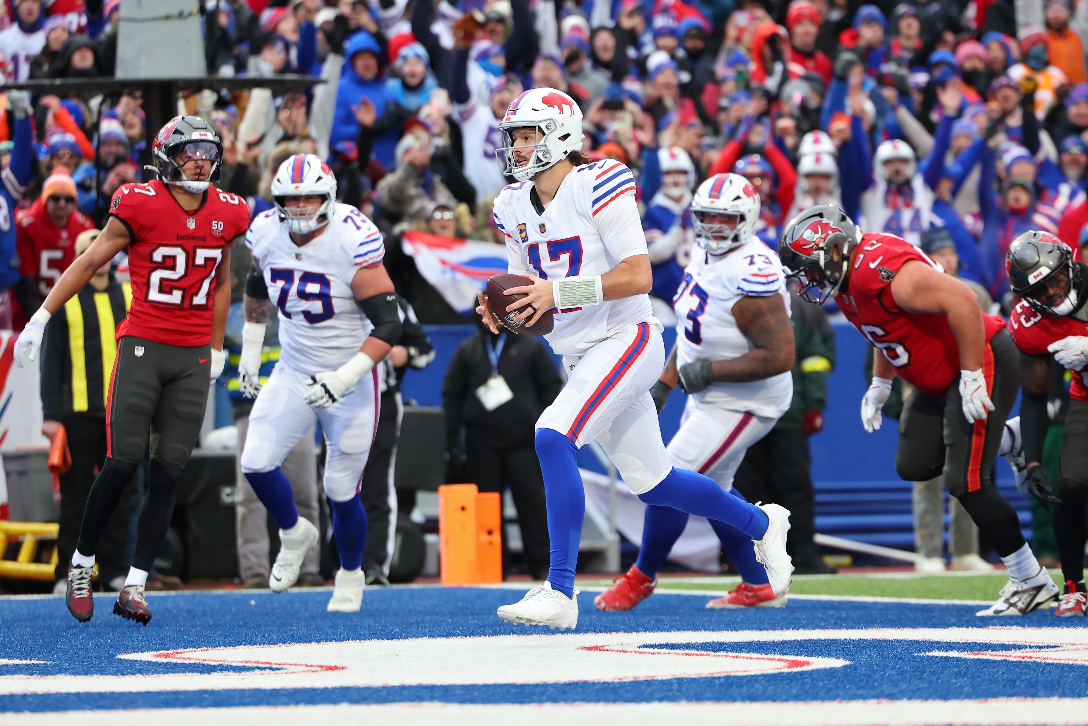 Bills' Josh Allen on verge of breaking superhuman touchdown record