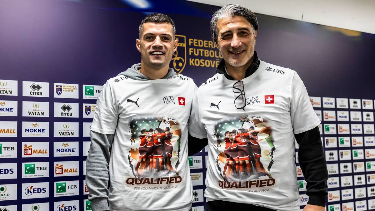 Deux fortes personnalités: Granit Xhaka et Murat Yakin, le duo qui a ...