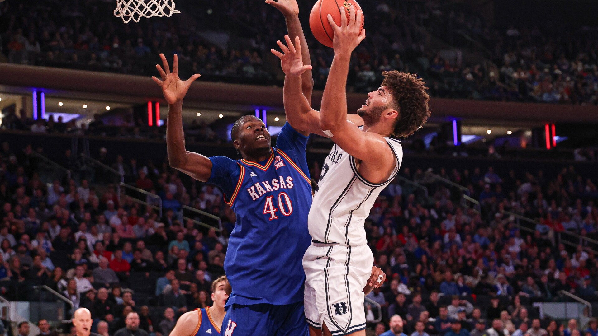 Cameron Boozer scores 18 points as No. 5 Duke outlasts No. 24 Kansas 78-66