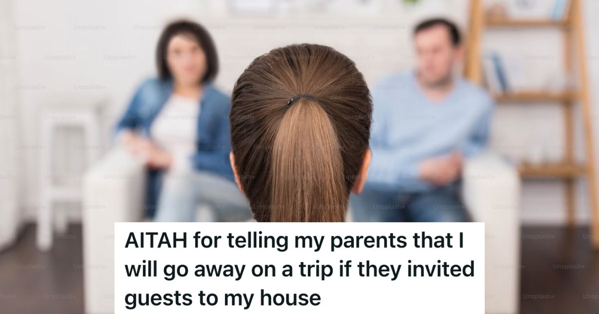 Her Parents Invited Some Friends To Stay Over In Her Small Apartment ...