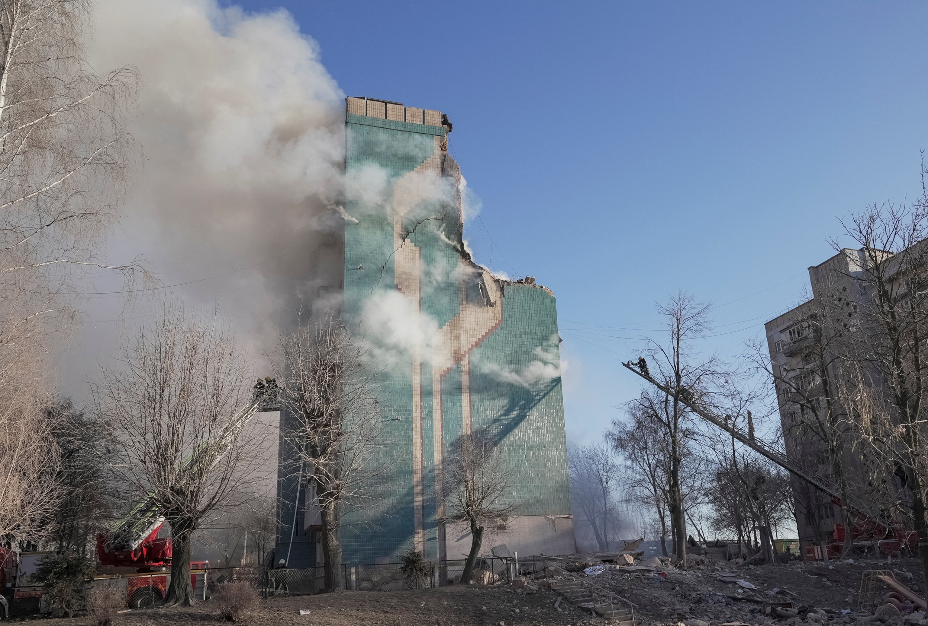 NATO fighters scrambled, air defenses alerted amid deadly Russian ...