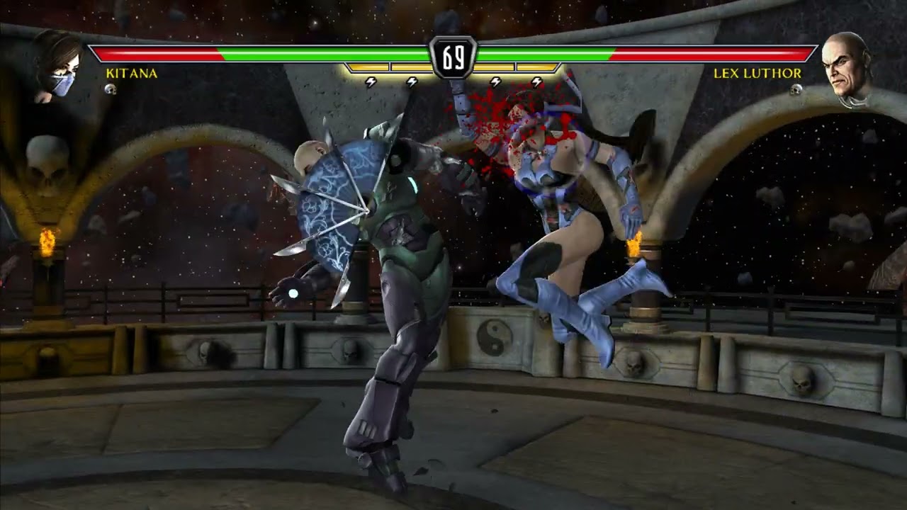 Kitana's fan vs. Lex Luthor's suit - Who wins? (MK vs DC battles)