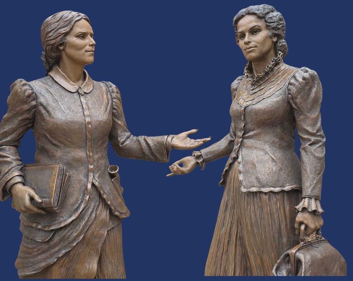 Saddle River sculptor behind statues of first US women doctors