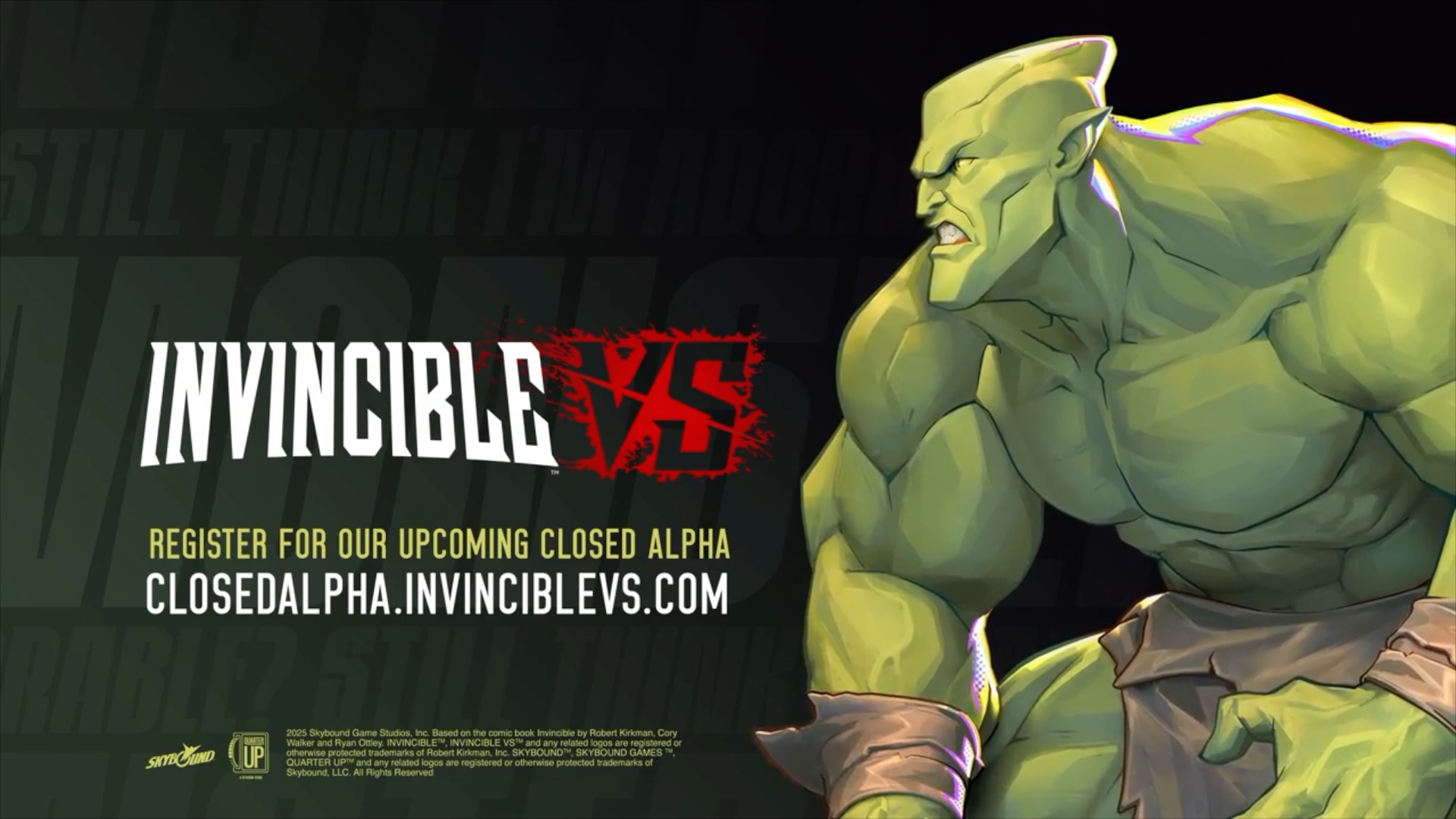 Invincible VS Official Monster Girl Gameplay Overview Trailer