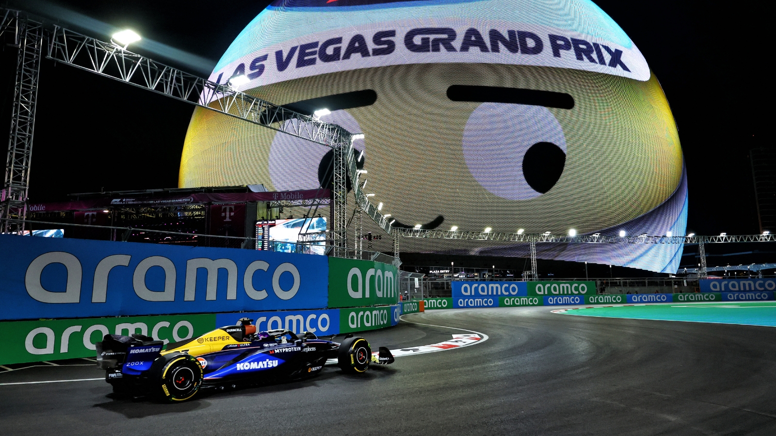 PHOTOS - GP de Las Vegas de F1 : livrée spéciale pour Williams ...