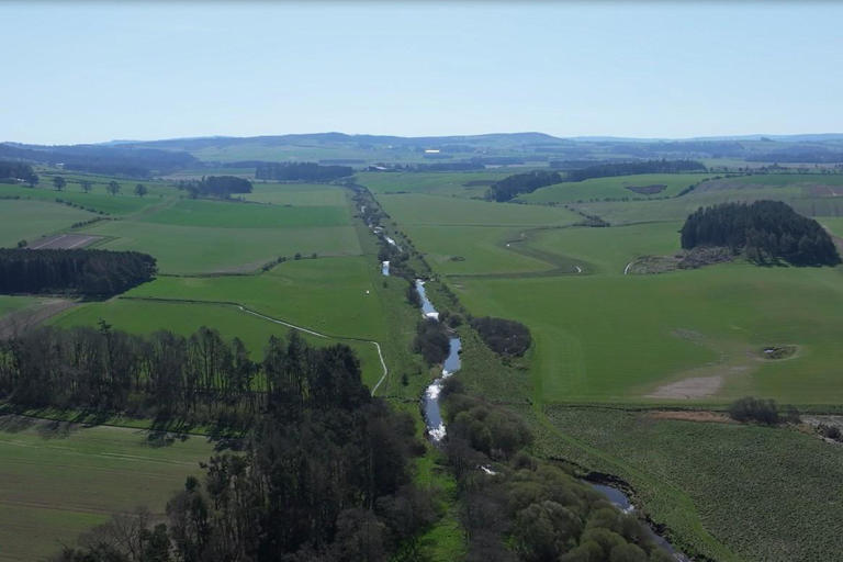 River Breamish in Northumberland reconnected to its flood plain thanks ...